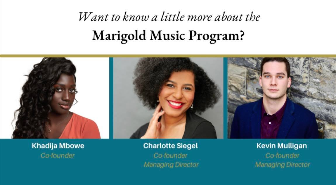 Member Feature: Marigold Music Program - The Association for Opera in ...